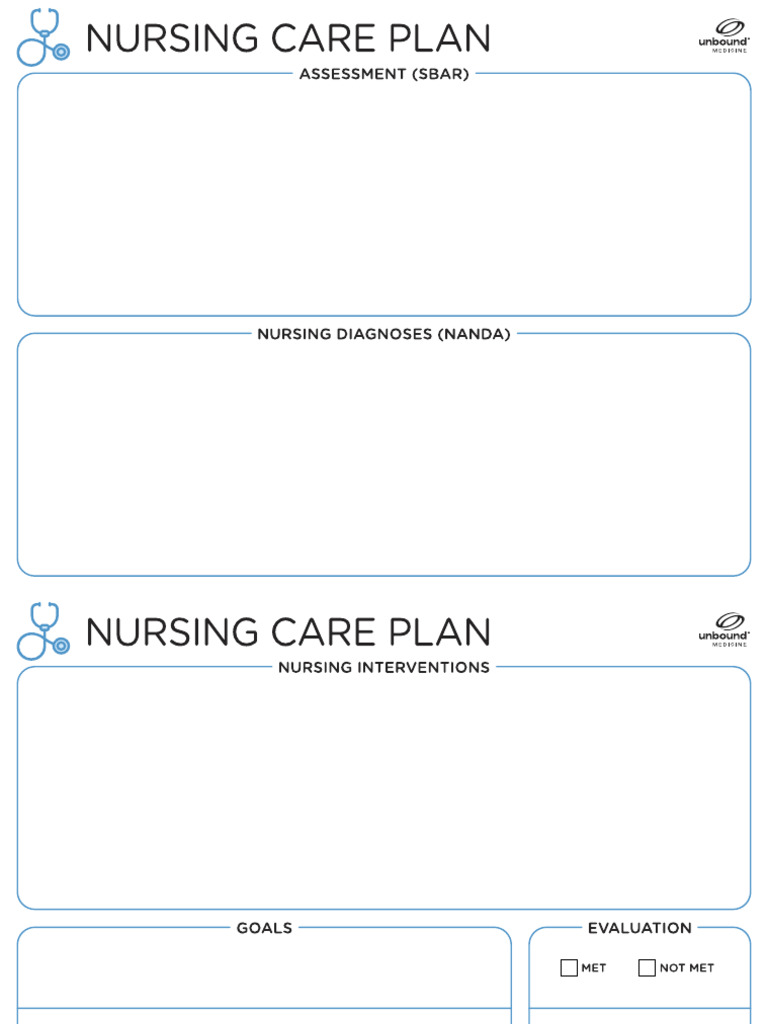 Unbound Medicine Care Plan | PDF