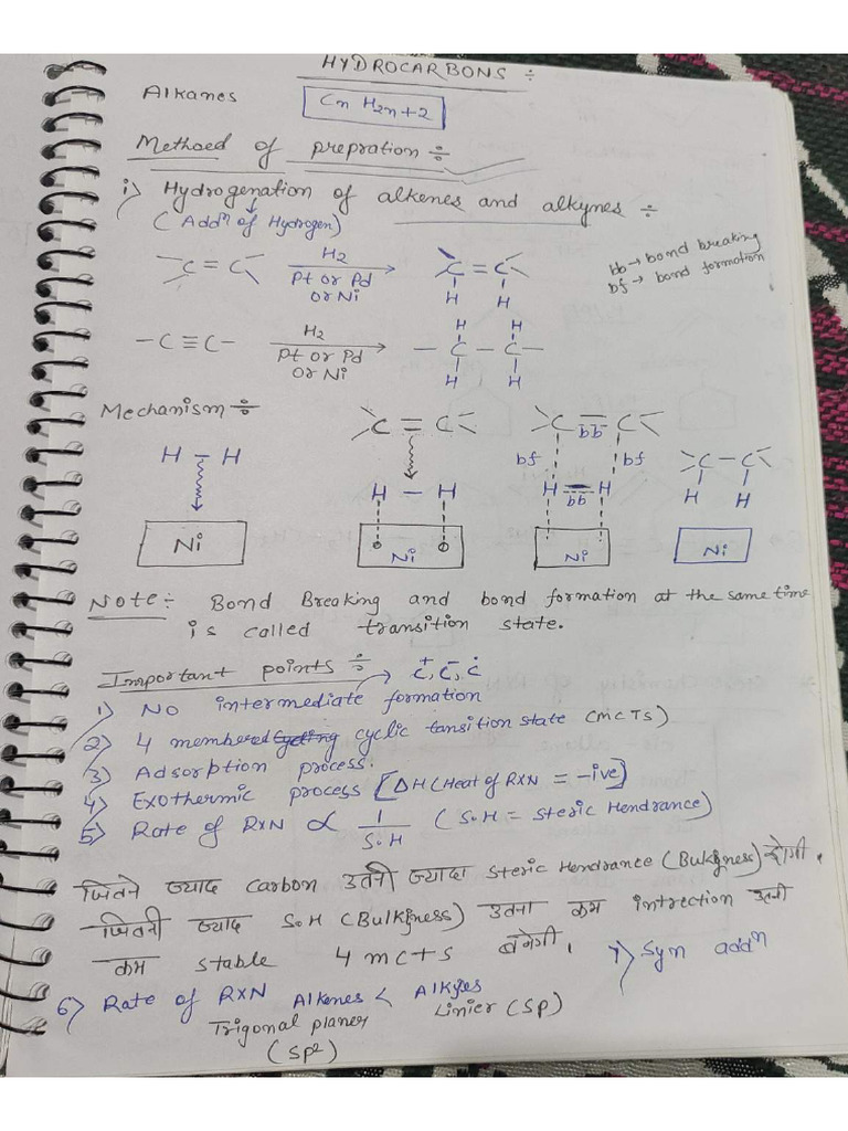 Organic Chemistry B.SC 11nd Sem Notes | PDF