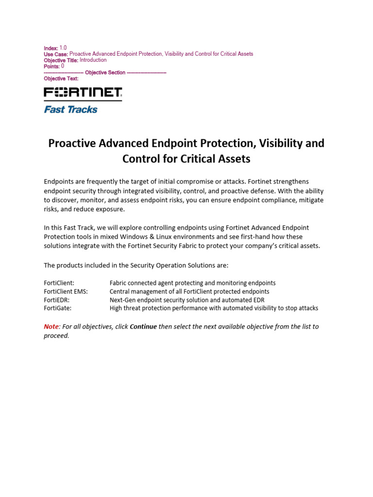 FFT - Proactive Advanced Endpoint Protection, Visiblity and Control For ...