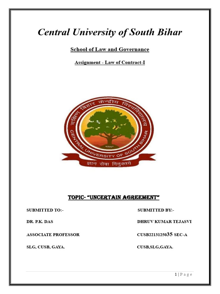 Dhruv 1 | PDF | Private Law | Common Law