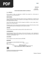 Government Job Appointment Letter | PDF | Employment | Government