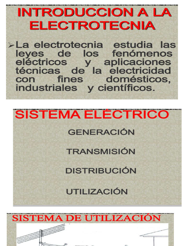 Tema 1 Intro Electrotecnia | PDF
