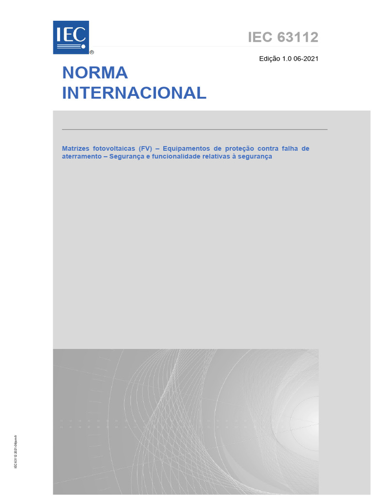 Normas de Segurança para Matrizes FV | PDF