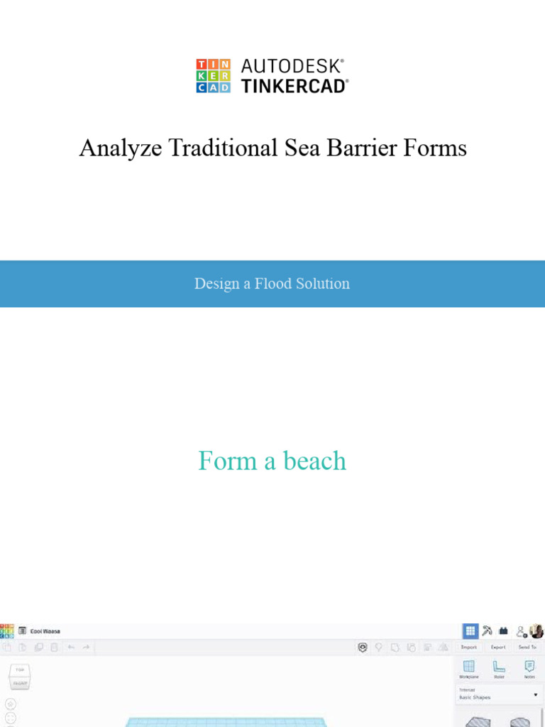 Sea Barrier | PDF | Social Science | Home & Garden