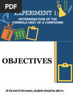 Chemistry SK015 Pre-Lab EXP 1 | PDF | Chemical Compounds | Molecules
