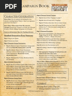 WFRP 4e Character Sheet | PDF | Spreadsheet