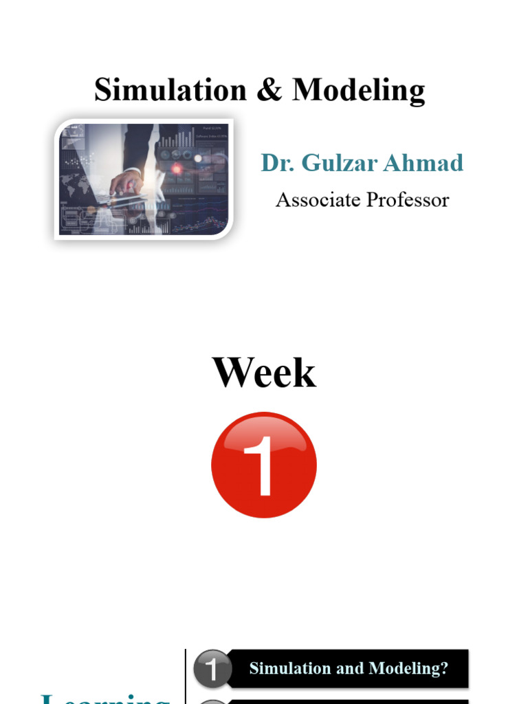 01 - M&S-Introduction To Modeling and Simulation | PDF | Simulation | System
