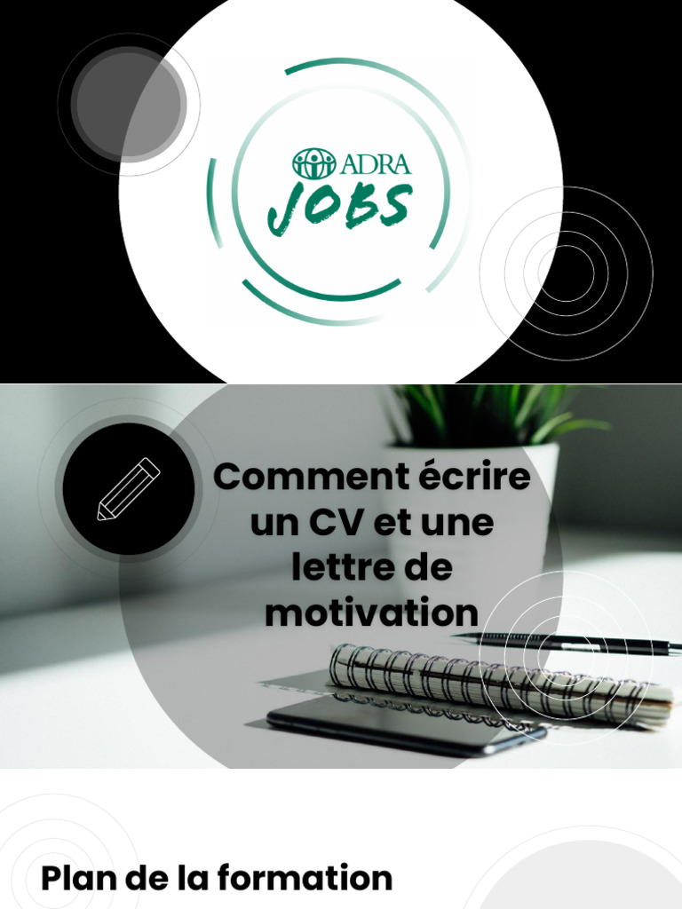 Optimisez CV et Lettre de Motivation | PDF