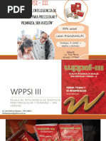 WPPSI-III: Evaluación Infantil Detallada | PDF | Aprendizaje | Memoria