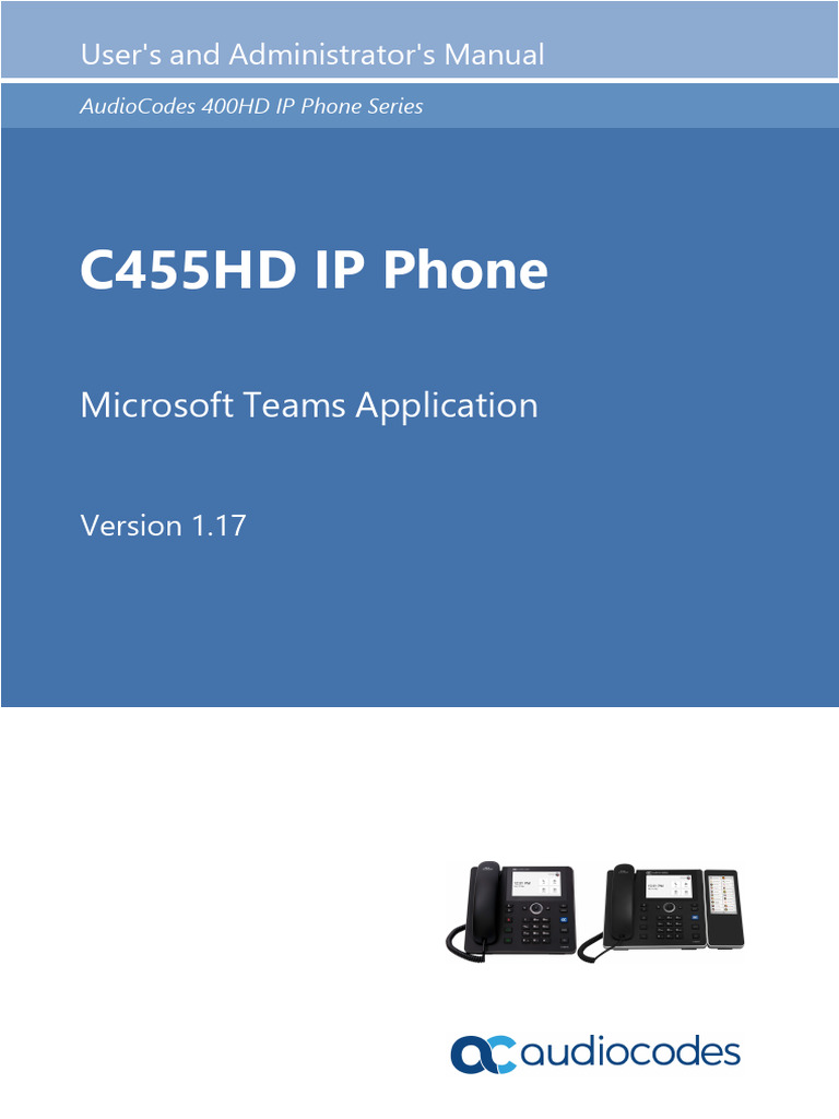 C455HD IP Phone User Manual | PDF | Android (Operating System) | Mobile App