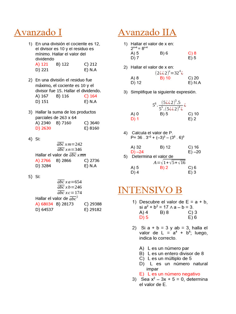 Eta 3 | PDF | División (Matemáticas) | Teoría de los números