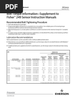 Product Bulletin Fisher 8560 High Performance Butterfly Control Valve ...