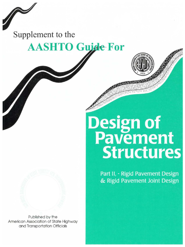 AASHTO Pavement Design Guide 1998 | PDF | Land Transport | Washington