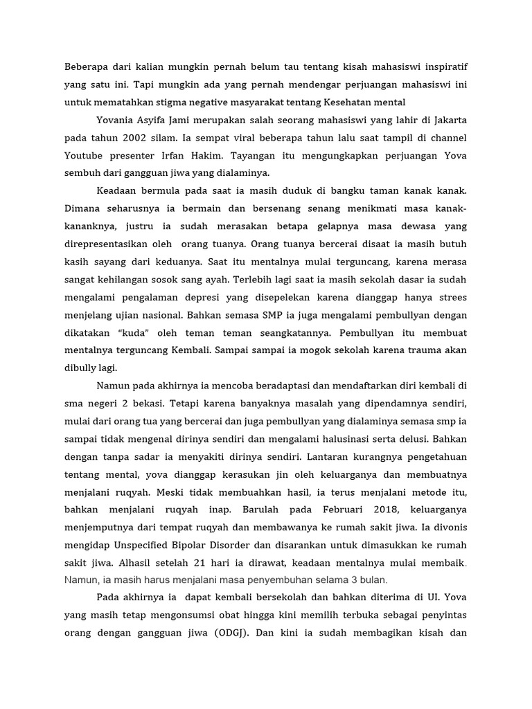 Cerita Inspiratif | PDF