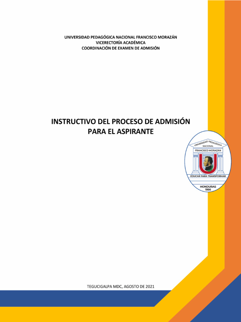 Instructivo de Proceso 2021 | PDF