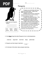 Penguin Facts vs Opinions Game | PDF