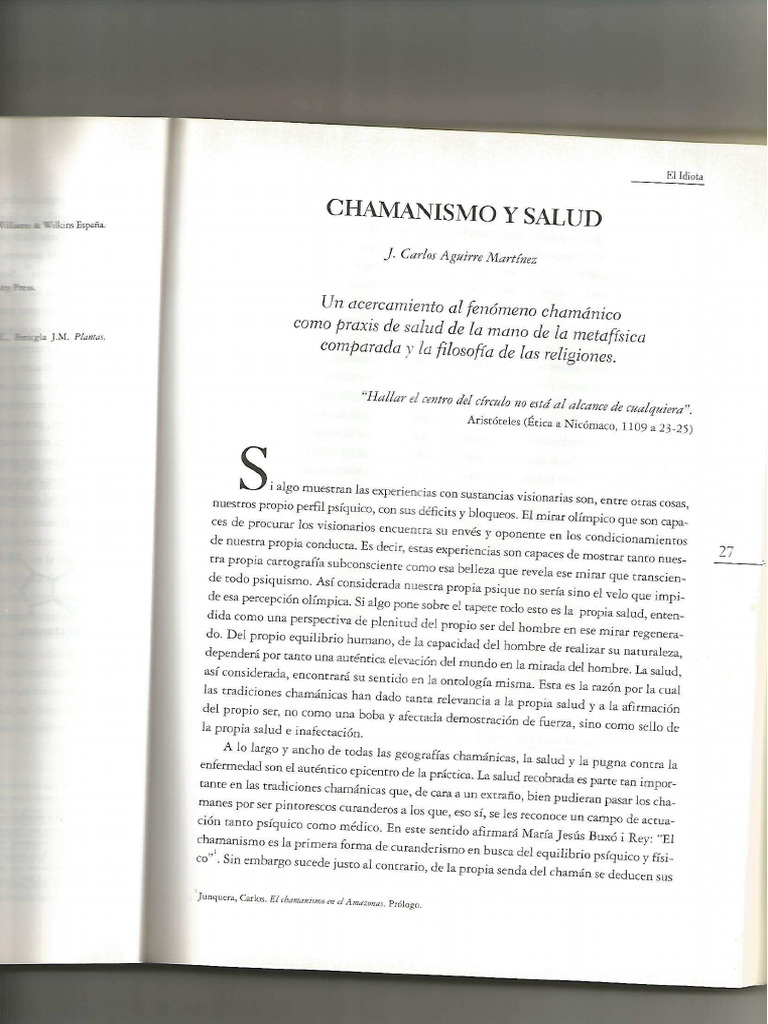 Chamanismo y Salud | PDF