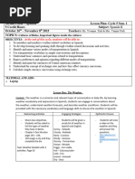 Spanish Transportation and Geography Lesson | PDF | Reading ...