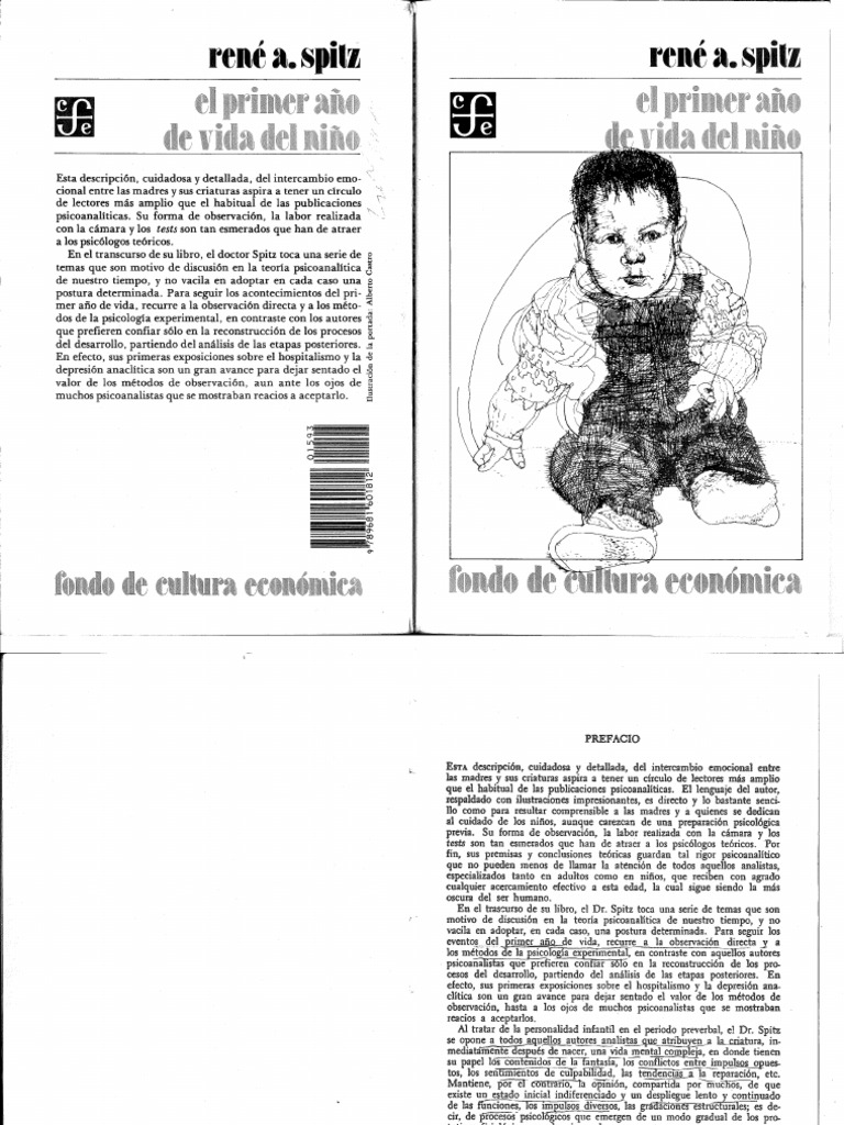 El Primer Ano de Vida Rene Spitz | PDF El Primer Ano de Vida Rene Spitz | PDF