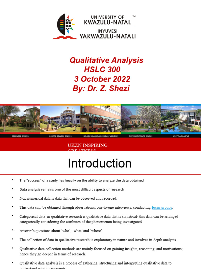 Qualitative Analysis 2022 | PDF | Qualitative Research | Focus Group