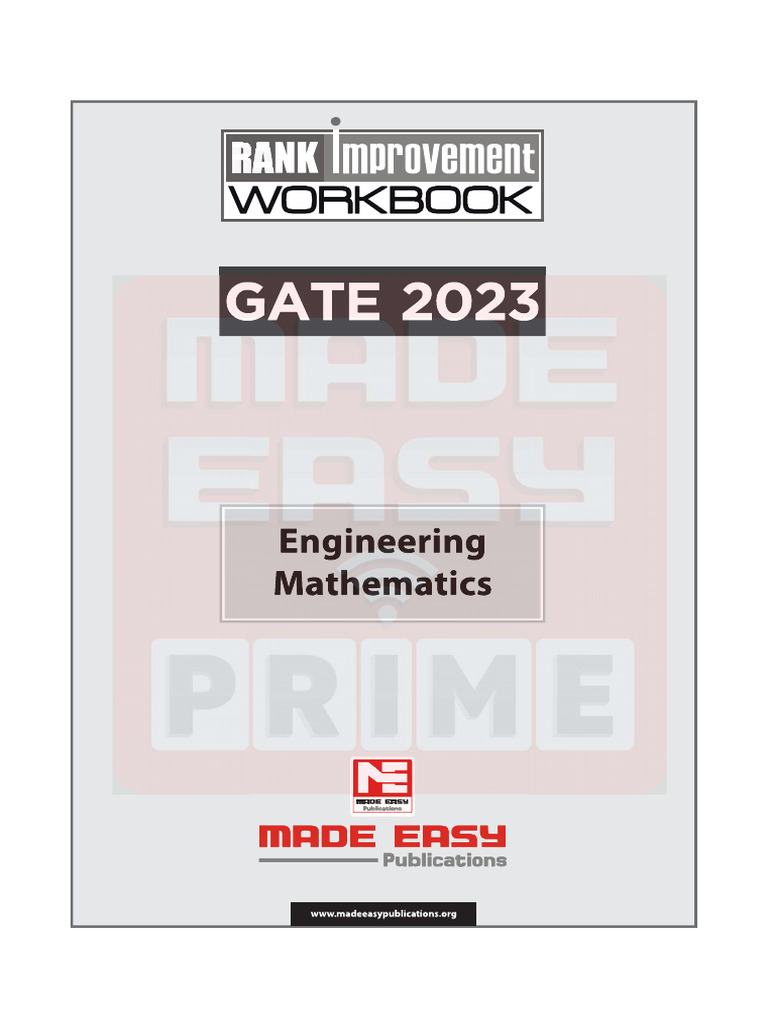 Maths Ee 2023 Workbook | PDF