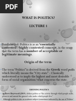 Weber-Politics As A Vocation | PDF | State (Polity) | Max Weber