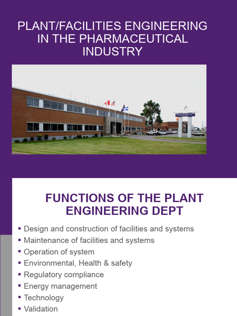 Pharma Plant Engineering Guide | PDF | Sterilization (Microbiology) | Steam