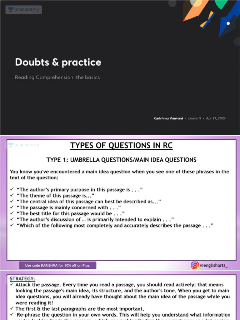 Doubts Practice No Anno | PDF