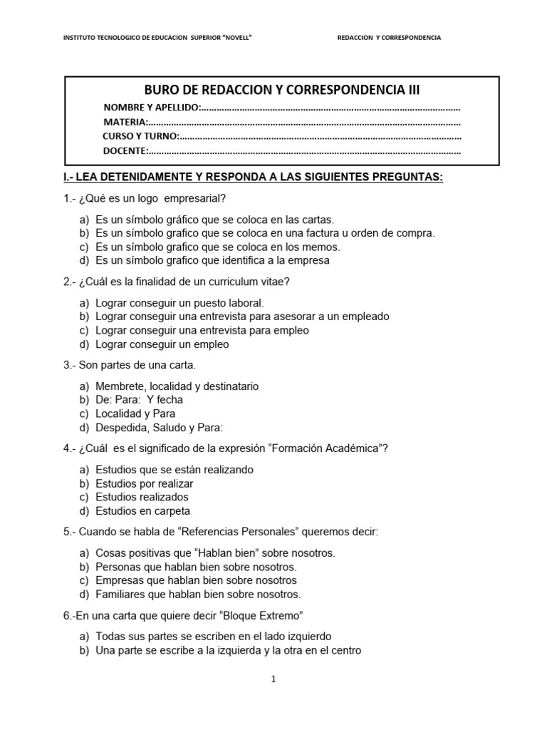 Guía de Redacción y Correspondencia | PDF | Arte