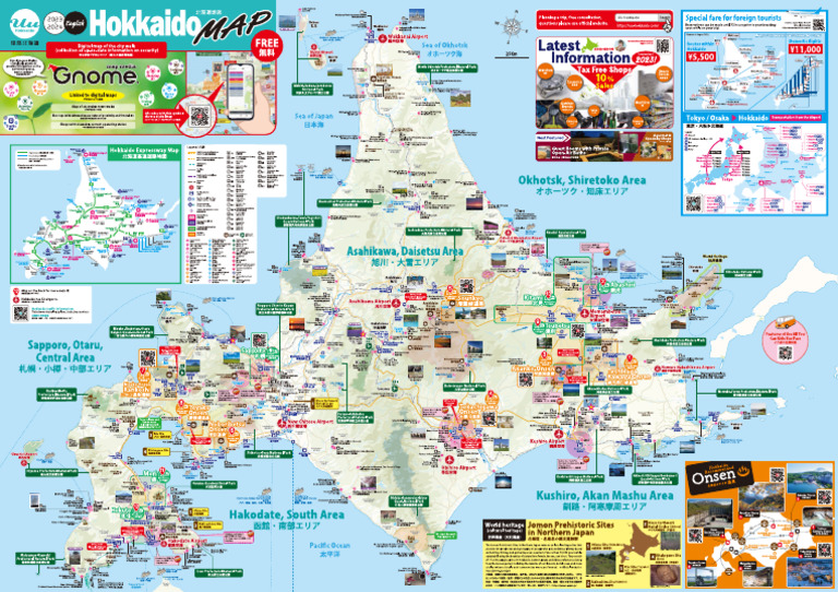 Hokaido Map | PDF