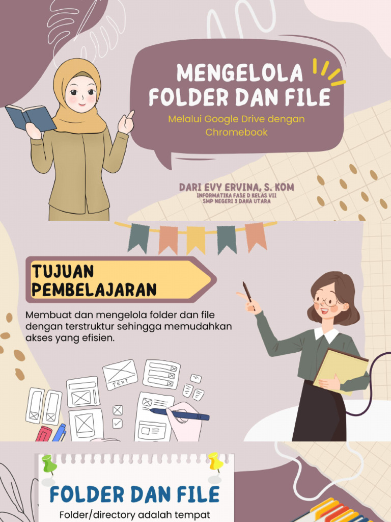 Pengelolaan File Dan Folder Kelas VII | PDF