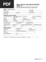 AMSA CoC Form 426 - MasterLt24 | PDF