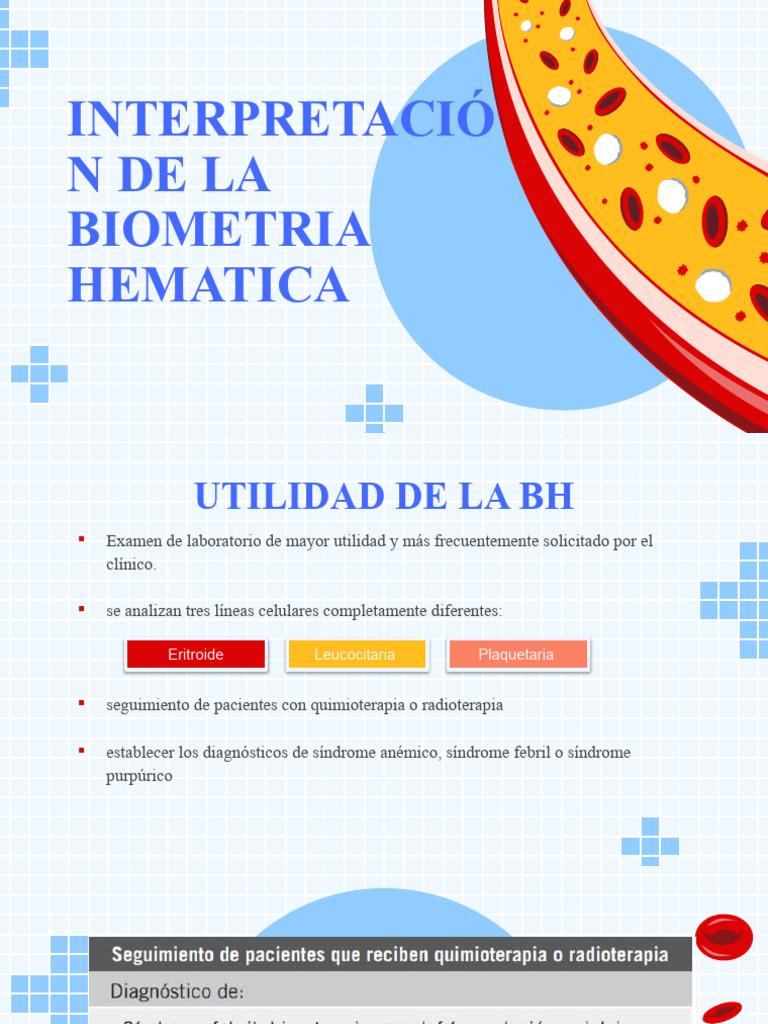 Biometria Hematica | PDF | Sangre | Glóbulo rojo