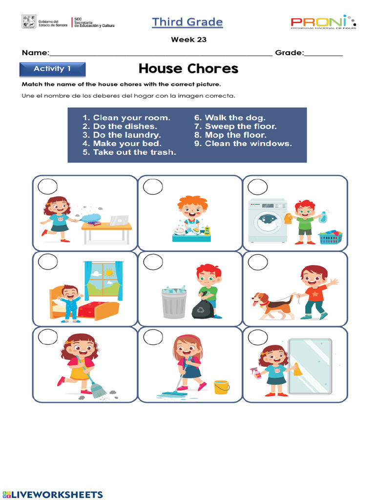 House Chores | PDF