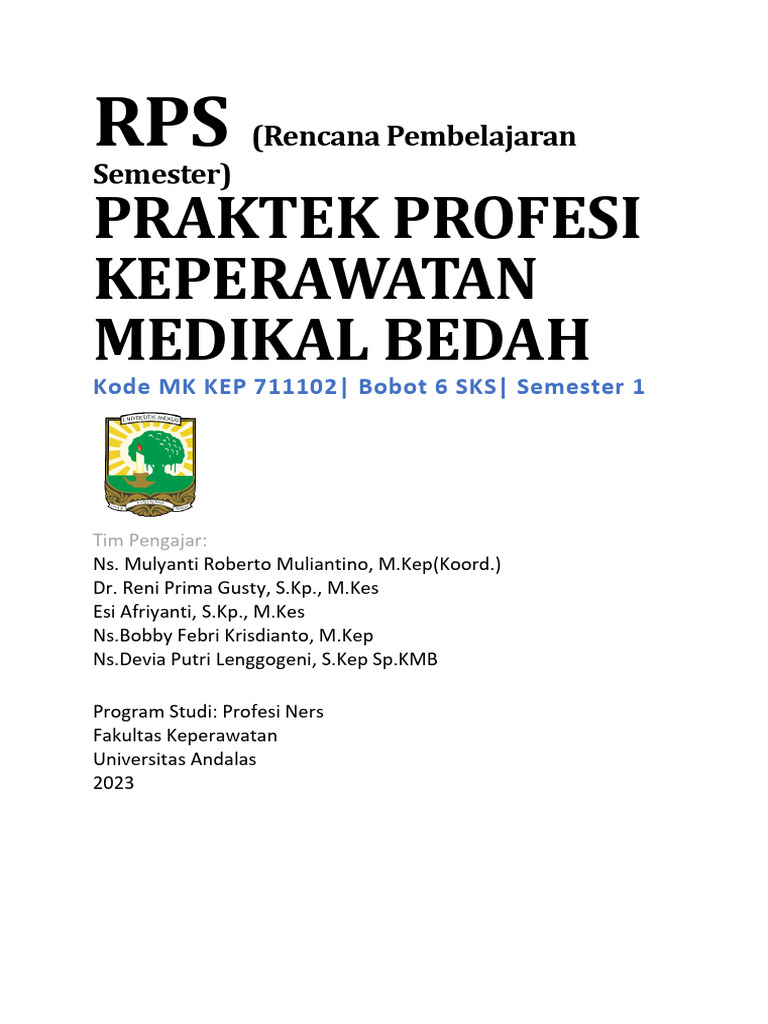 RPS PJBL PROFESI KMB 2023 OKE | PDF