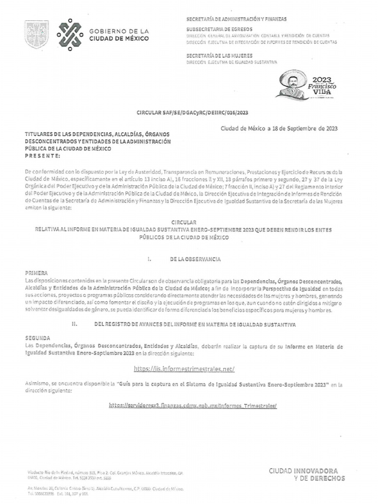 Circular Saf SM Dgacyrc Deiirc 016 2023 | PDF