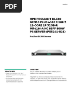 HPE ProLiant DL380 Gen11-DataSheet | PDF | Scalability | Computing