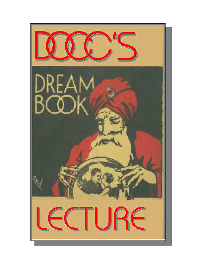 Docc Hilford - Docc's Lecture Dream Book | PDF | Mentalism