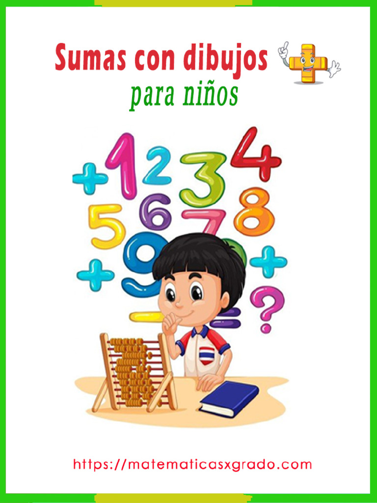 Sumas Con Dibujos para Niños | PDF