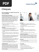 Chèque de Direction Unibank | PDF