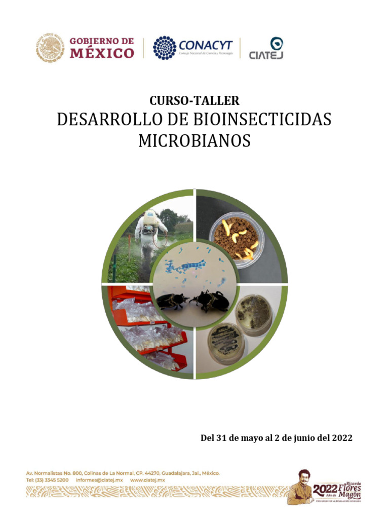 Curso Taller Desarrollo de Bioinsecticidas 2022 Enviar | PDF | Control ...