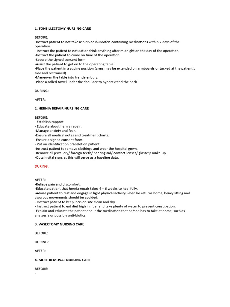 Common Procedures in Opd | PDF | Patient | Medical Specialties