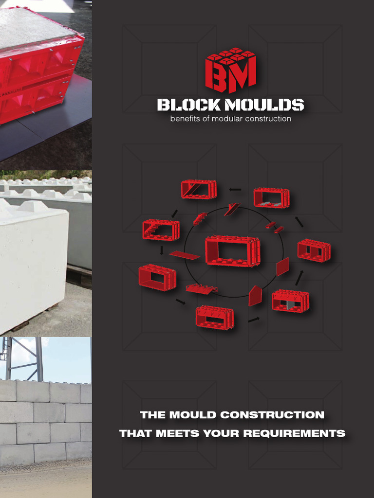 Brochure Block-Moulds | PDF | Concrete | Wall