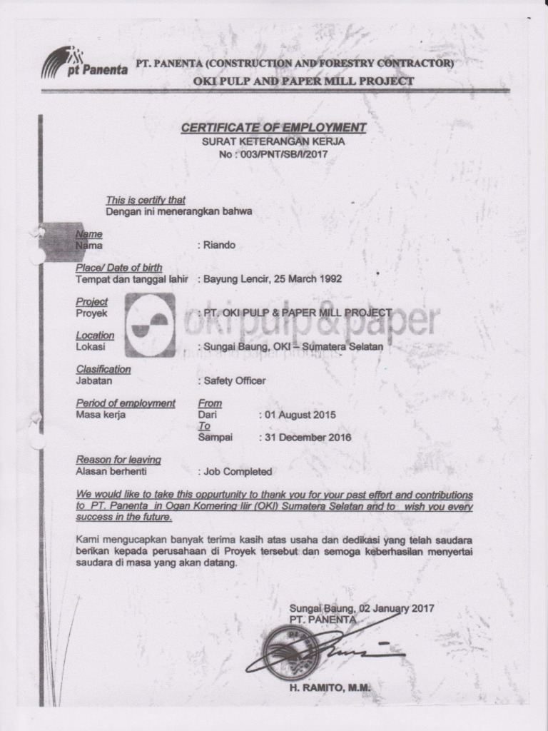 SPK PT. PNT - Compressed | PDF