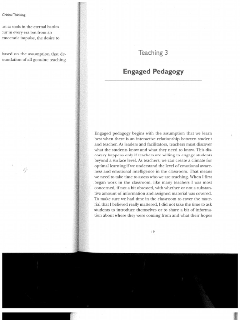 Engaged Pedagogy | PDF