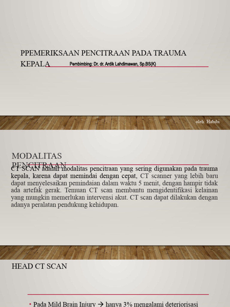 Pemeriksaan Pencitraan | PDF