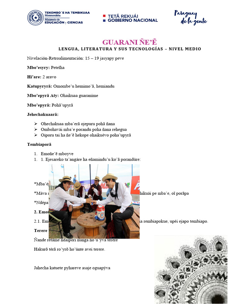 Lengua Literaria Guarani | PDF