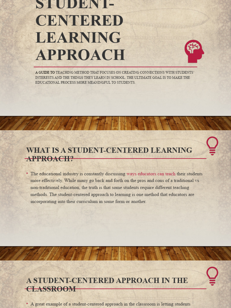 Student-Centered Learning Approach CAPT. ROM | PDF | Teachers | Learning