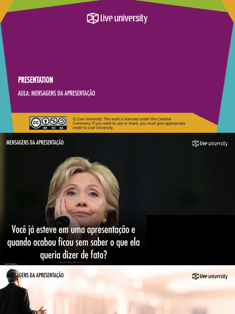 Aula 03 - Material de Aula - Mensagens Da Apresentacao | PDF