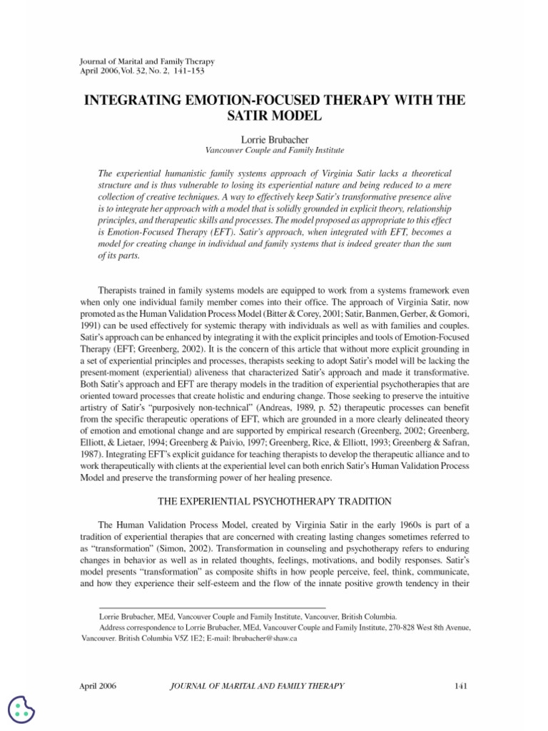 Satir Human Validation Process Model | PDF